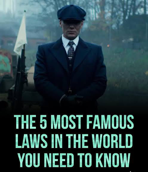 THE 5 MOST FAMOUS LAWS IN THE WORLD YOU NEED TO KNOW 1 Murp | Moonfasa ...