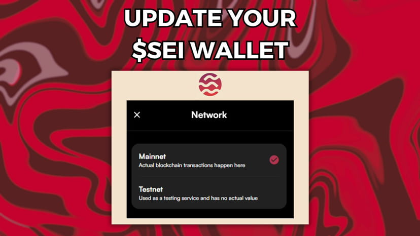 Attention all $SEI Wallet holders! 🪂Exciting news from Se | Moonfasa on ...