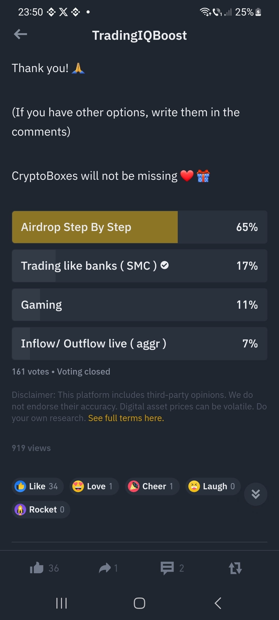 🎉🎁 Great news! CryptoBox GIVEAWAY ALERT 🎁 👉 The communi ...