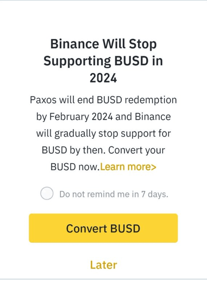 Binance pushes stablecoin FDUSD as a plan to cease BUSD supp | BoringNetizen on Binance Square