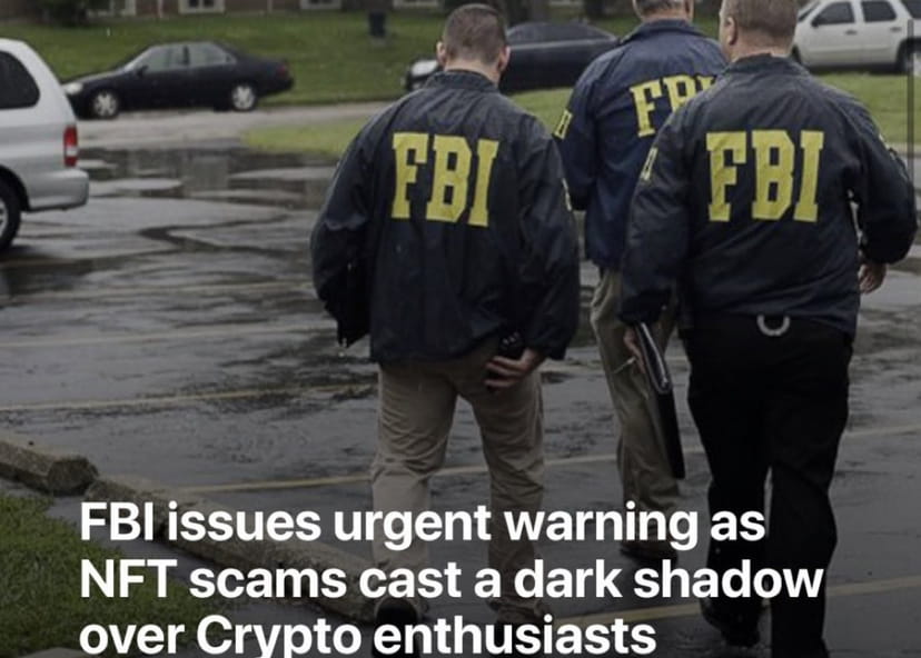 FBl issues urgent warning as NFT scams cast a dark shadow ov | BERIT on Binance Square