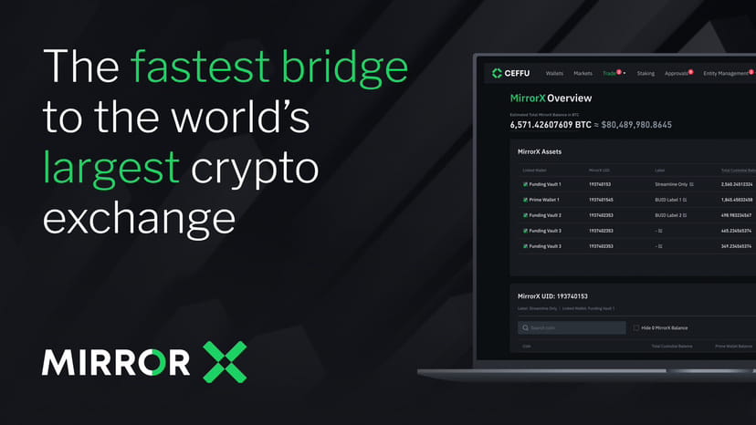 Mirror has been Ceffu’s flagship product since its | Digital Crypto on ...