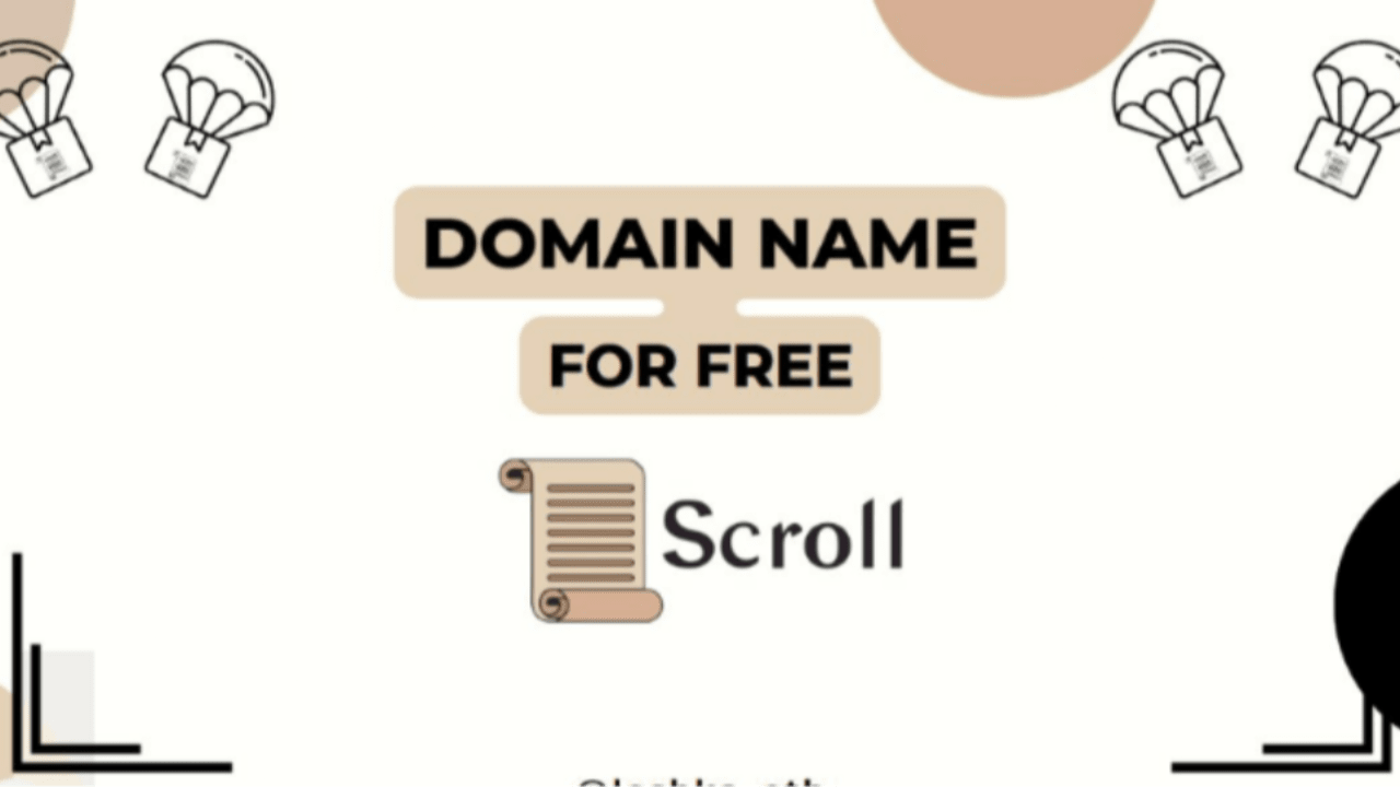 Scroll and layer3 cooperation mission to receive mainnet domain name ...