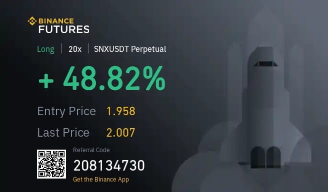 TARGET 4 achieved $SNX $NMR | Crypto Sat on Binance Square