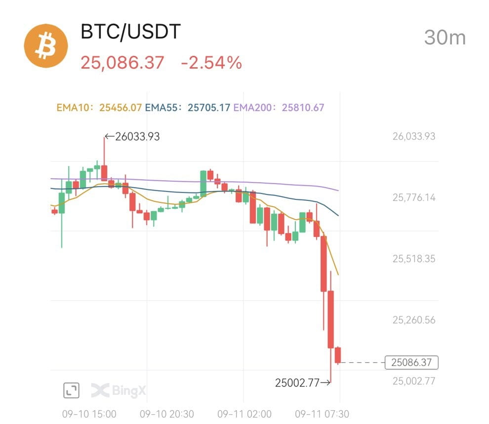 📌#Bitcoin 25k levels have arrived. The beginning of the w | Defrank on ...