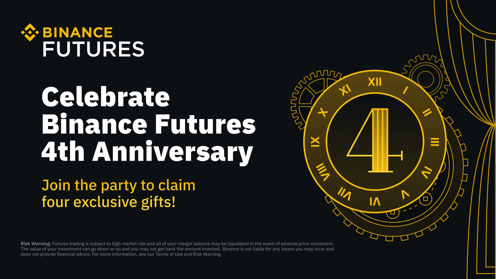 🎉Celebrate Binance Futures' 4th Anniversary with amazing gi | Binance ...