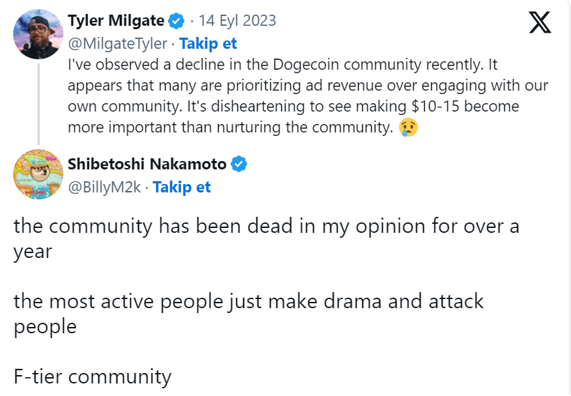 DOGECOIN OWNER BLAMED HIS OWN COMMUNITY AS "DEAD" AND CONTINUED ...