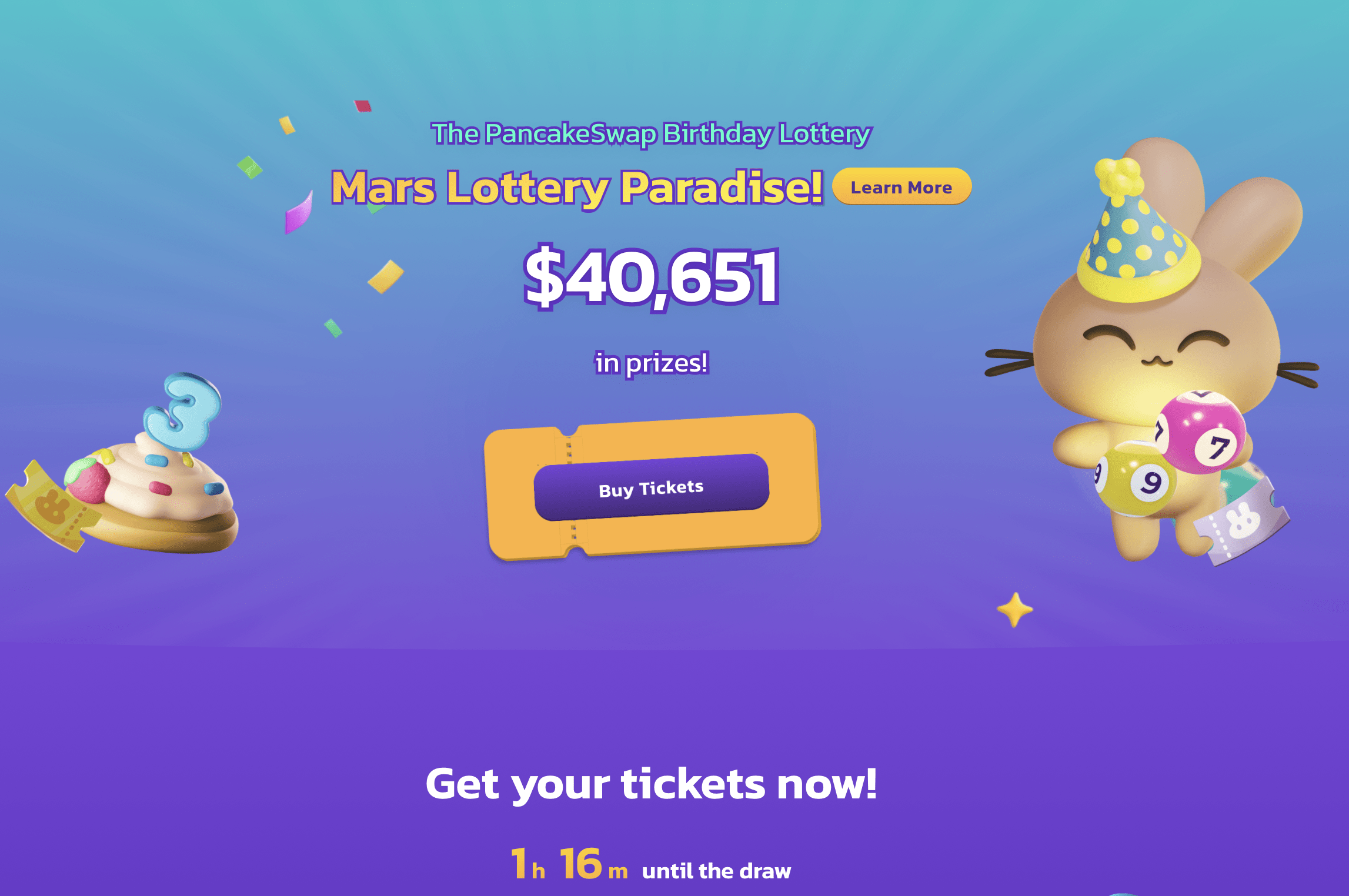 🔥 Just over 1 hour left, and the total pot reward has skyro ...