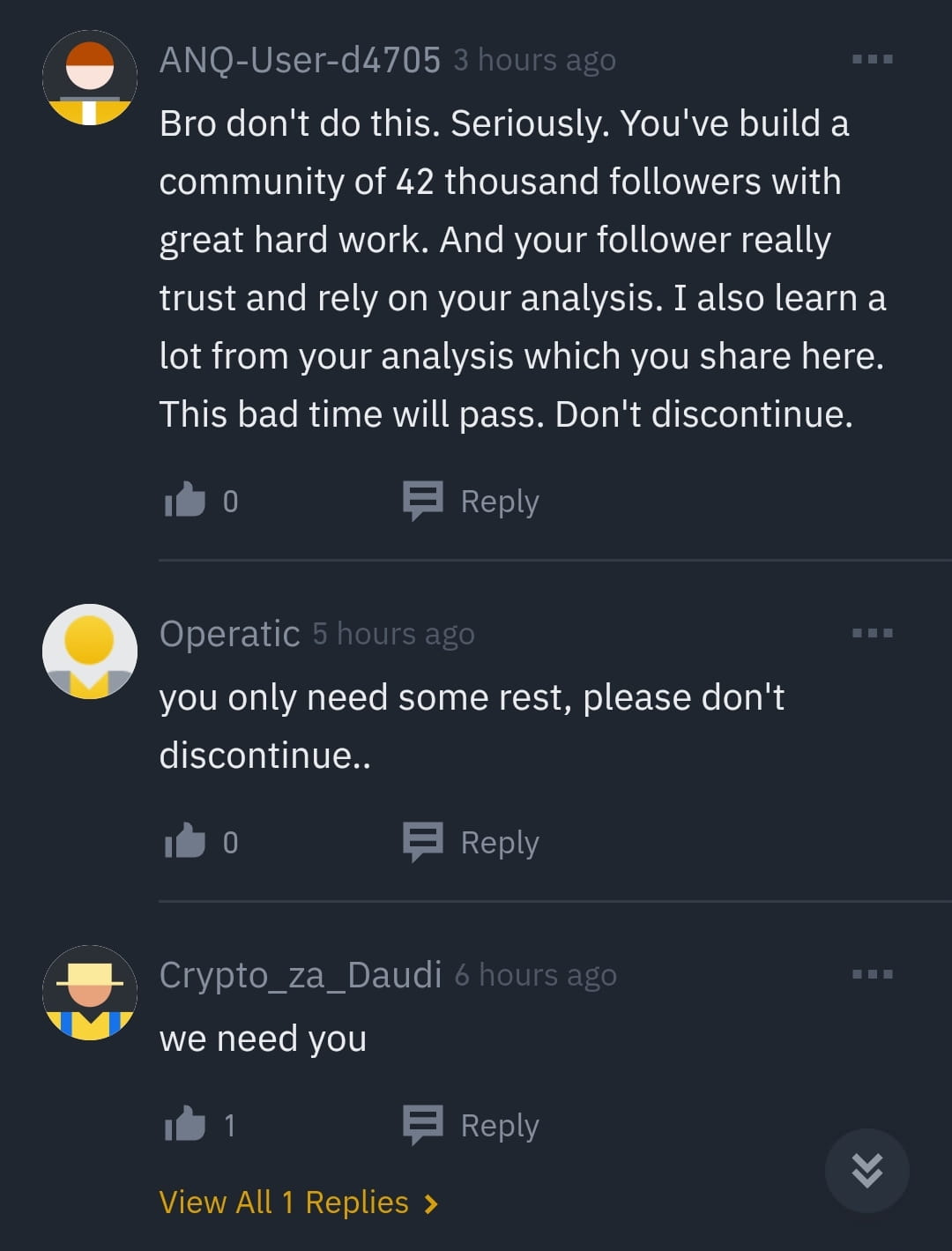 Hello Everyone, First, I want to apologize to everyone. Onc | King of ...