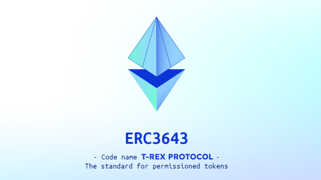 What is the T-REX protocol ERC3643? Will the ERC3643 standard become popular with the RWA ...