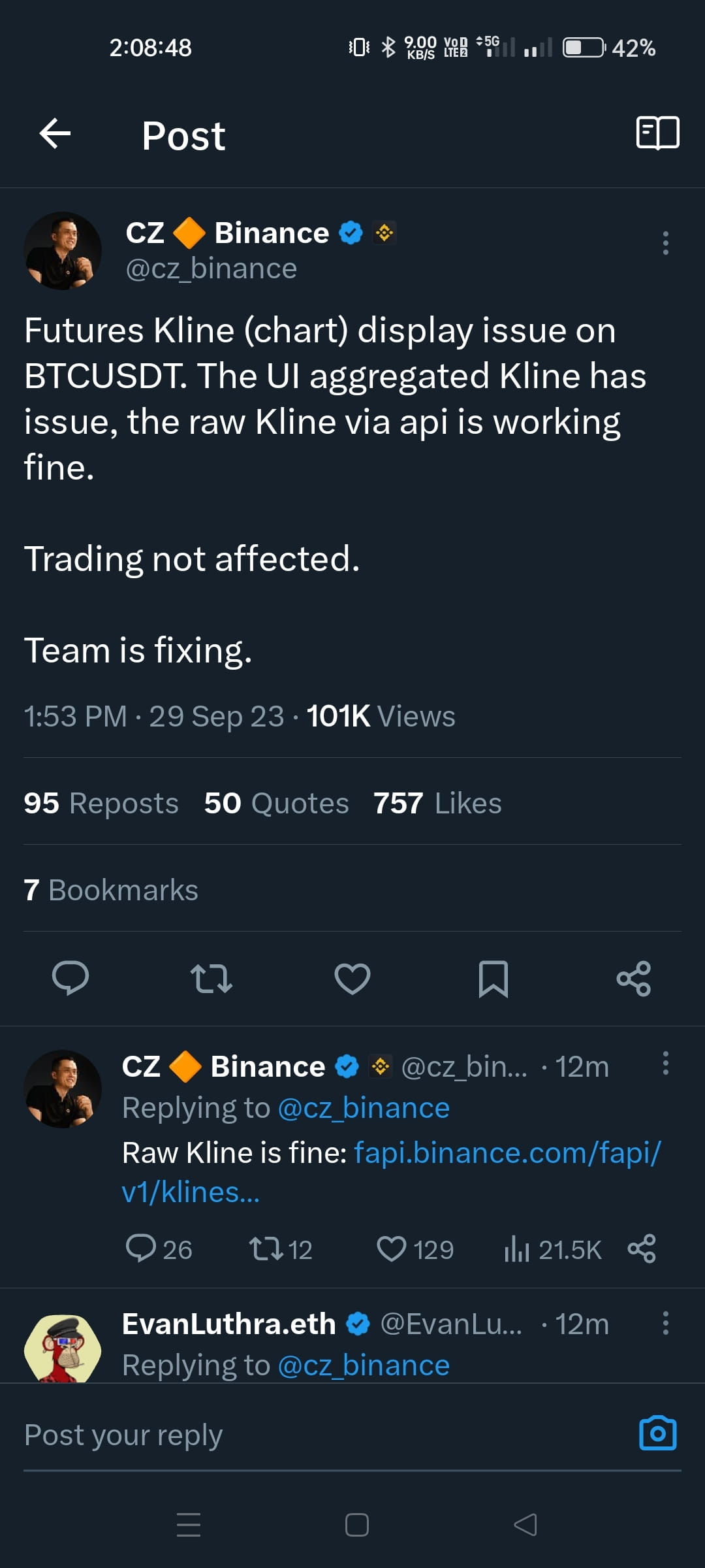 Hello everyone , I know this is technical issue . CZ Replie | King of ...