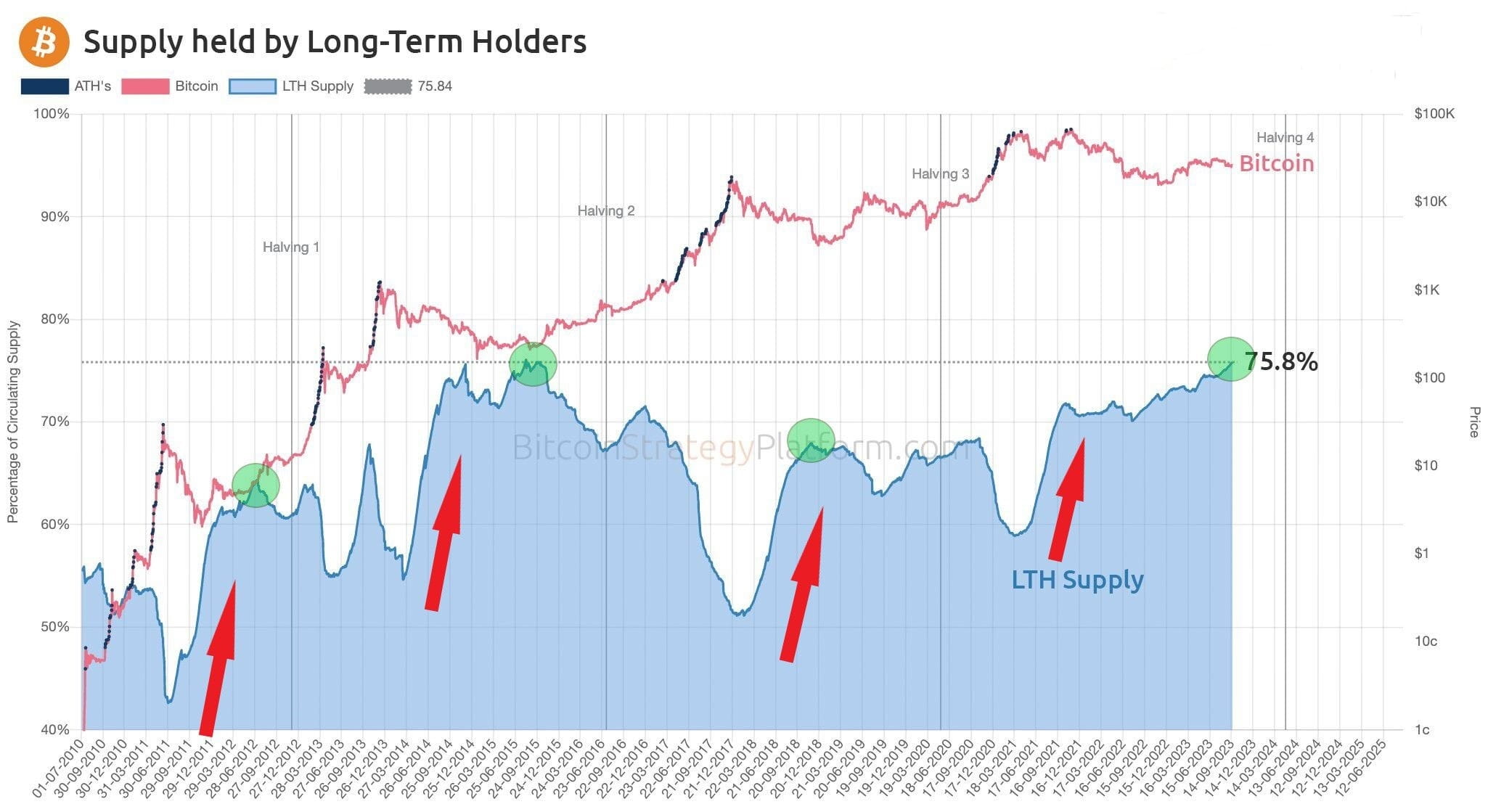 Even 85% Passed Since Last Bitcoin Halving, Supply Held by Long-Term ...