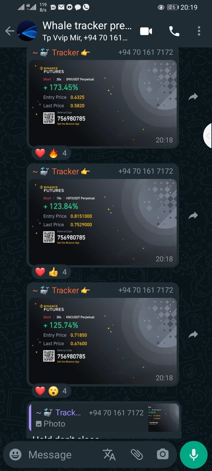 If anyone ask are u doing emotional trade?! My answer is yes | Whale ...