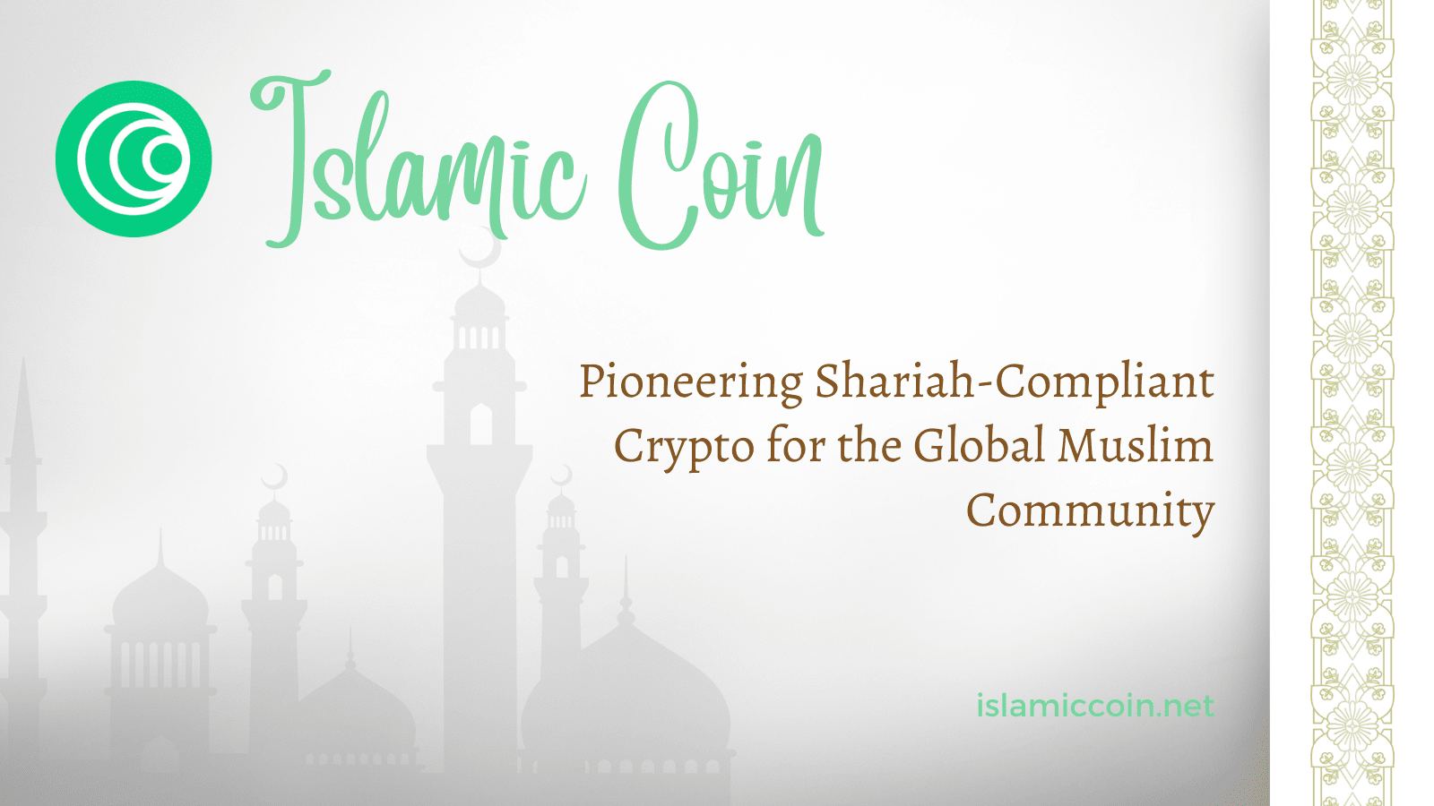 Islamic Coin: Pioneering Shariah-Compliant Crypto for the | neodallas on Binance Square