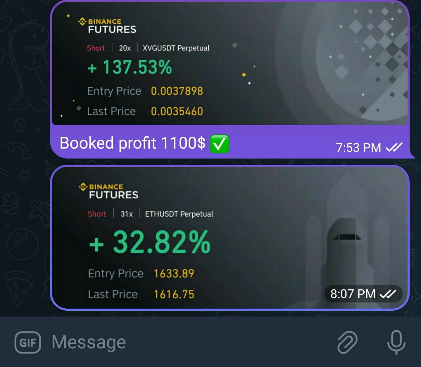 last 2 signal share hit target maak vip pk enjoy profit | maakvippk on ...