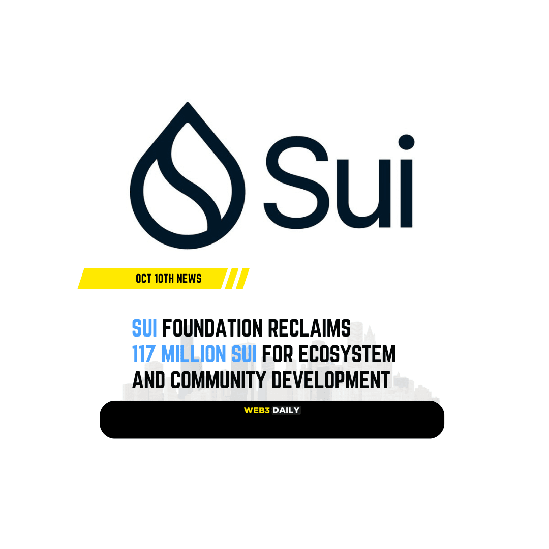 Ecosystem development news! 💧SUI Foundation announced that | Web3 Daily ...