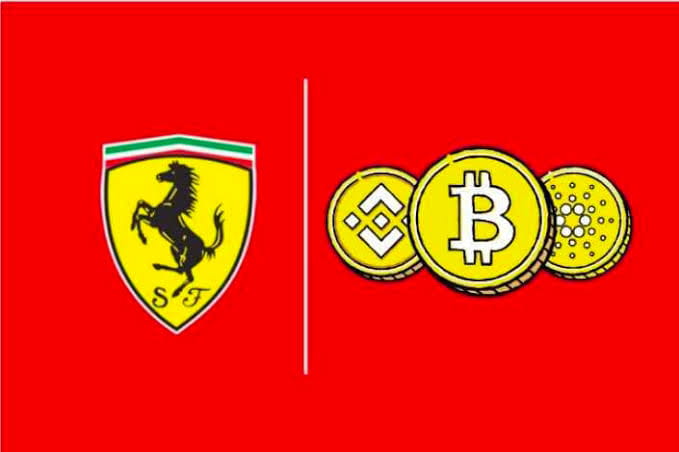 After Lamborghini the Ferrari entered with Bitcoin. 🤝 | Aman Sai on ...