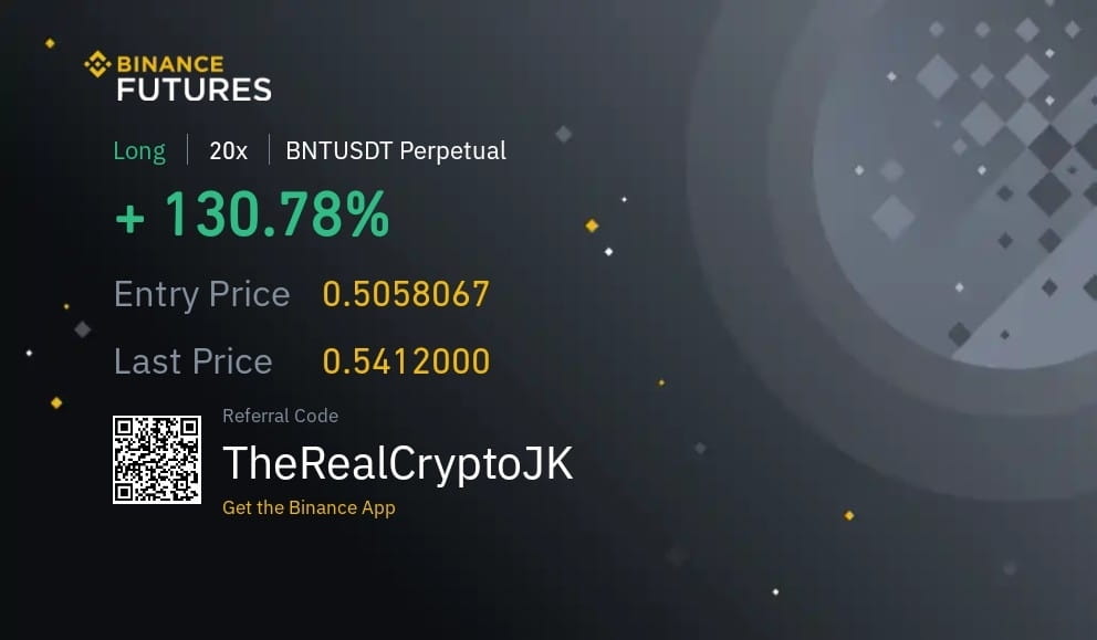 $BNT Held on to this mission scroll, all TPs hit🎯 | Crypto JK on Binance Square