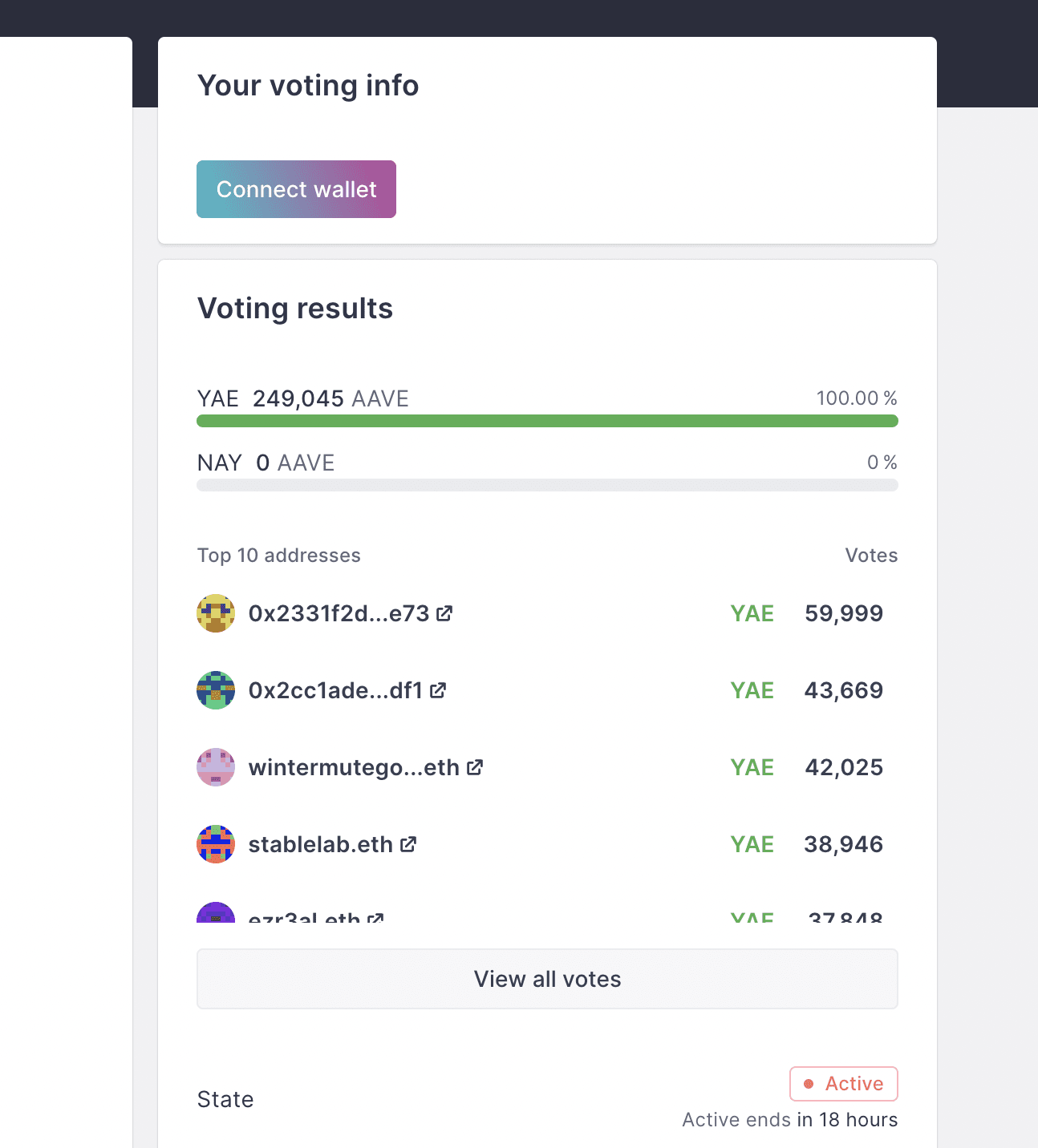 📢 Calling all $AAVE Token Holders 🗳️ The clock is ticking, | mickeymrdt ...