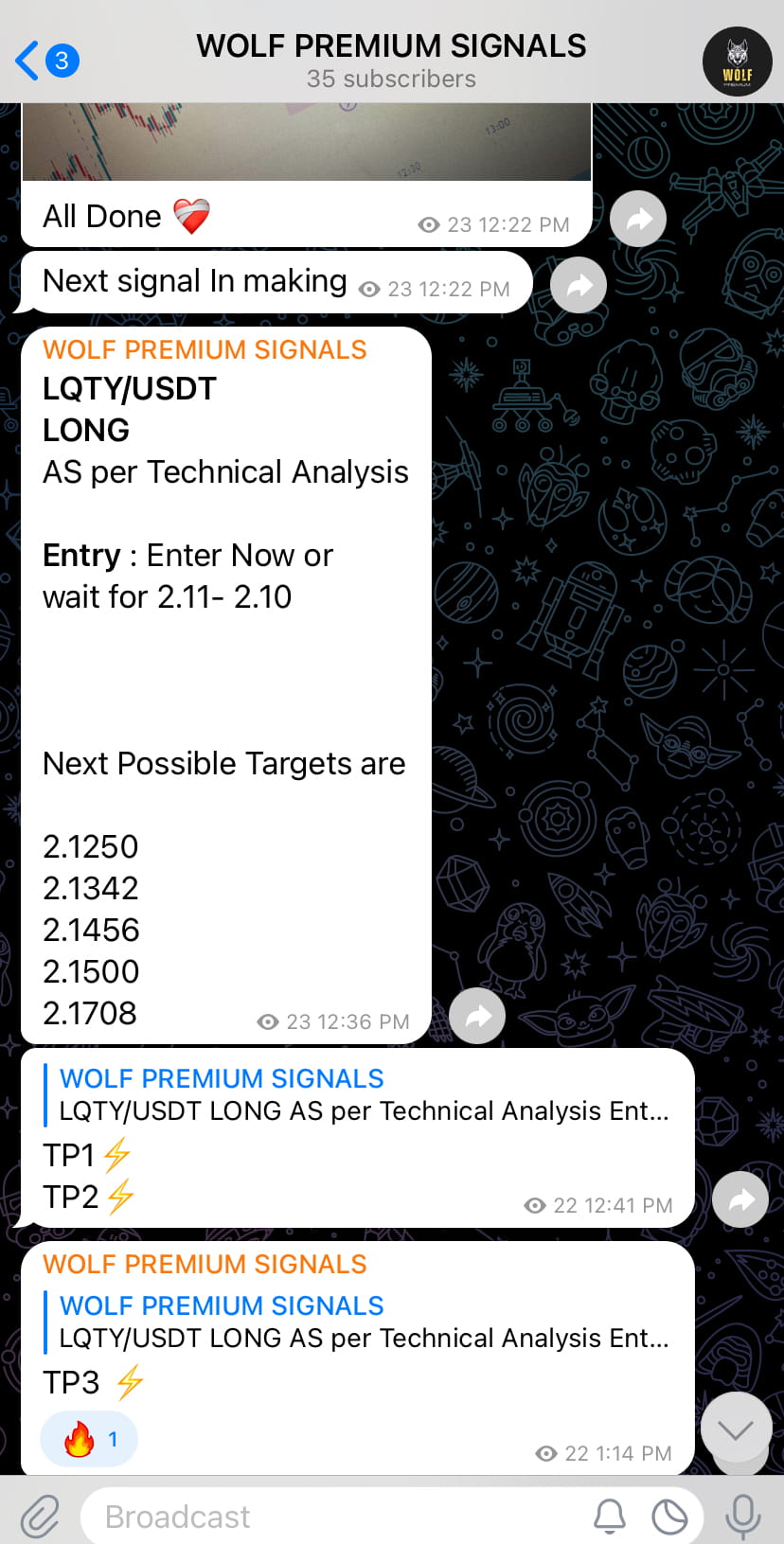 LQTY/USDT ALL DONE | Wolf_Crypto on Binance Square