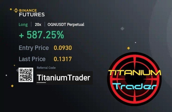 #OGN $OGN OGN did you take it earlier. | Titanium Trader on Binance Square