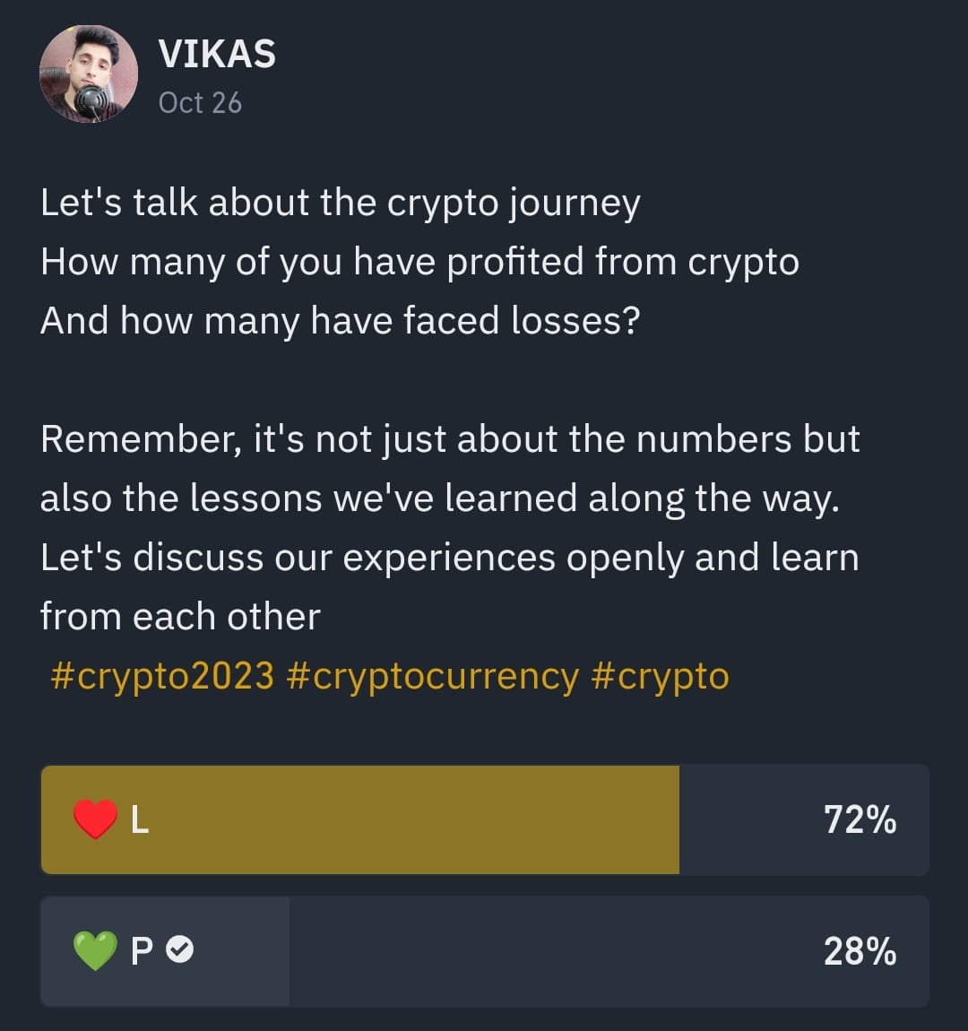 Don't view cryptocurrency as a quick thrill or a way to | VIKAS JANGRA ...