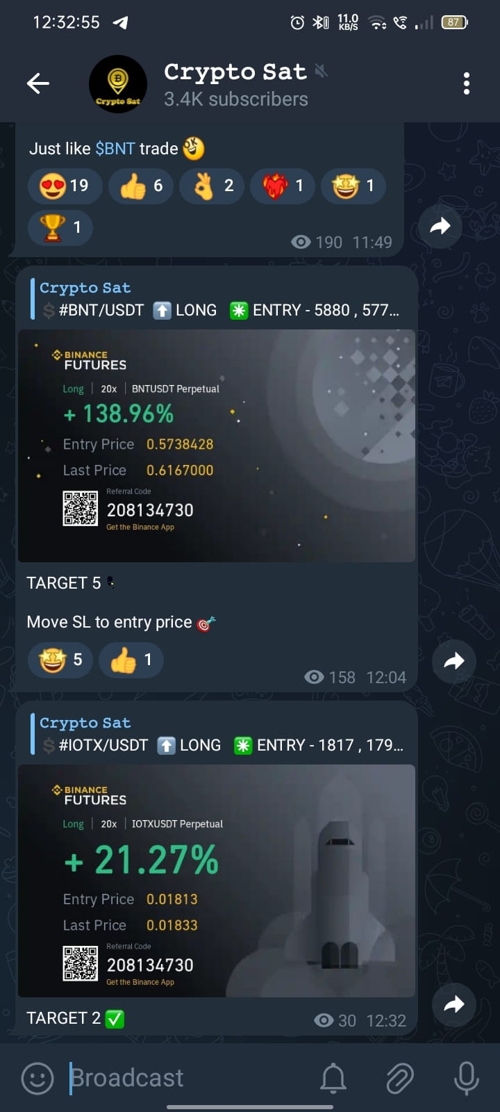 TARGET 2 $IOTX | Crypto Sat on Binance Square