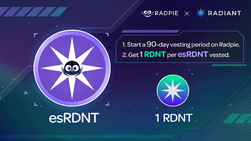 Introducing $esRDNT by Radpie.🎤 esRDNT is a new version of | EADeFi on ...