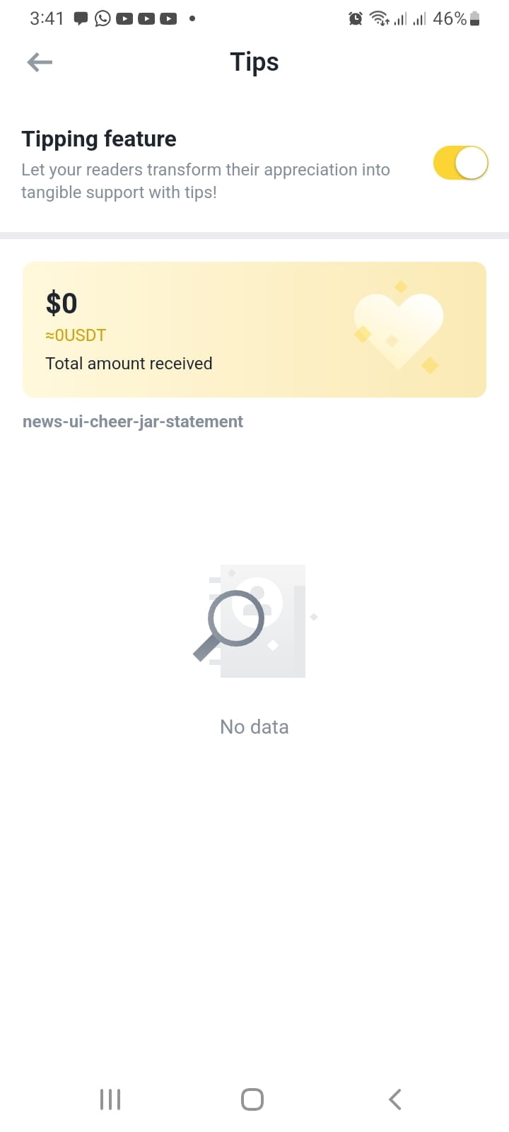 💥What is Tip option💥 it For You. its means You can give a | Recovery ...