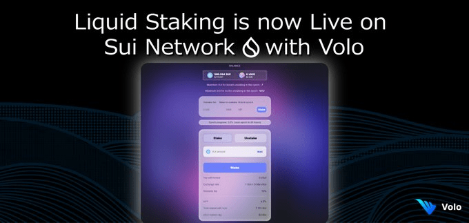 Volo is excited to launch Mainnet liquid staking on #sui Net ...
