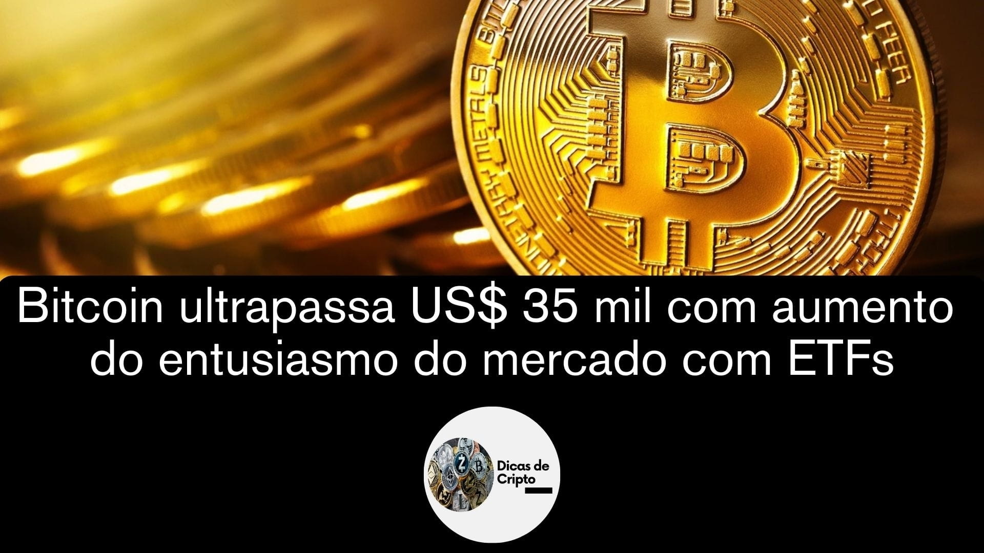 The price of Bitcoin (BTC) is rapidly rising towards $35,000 | Dicas de Cripto on Binance Square