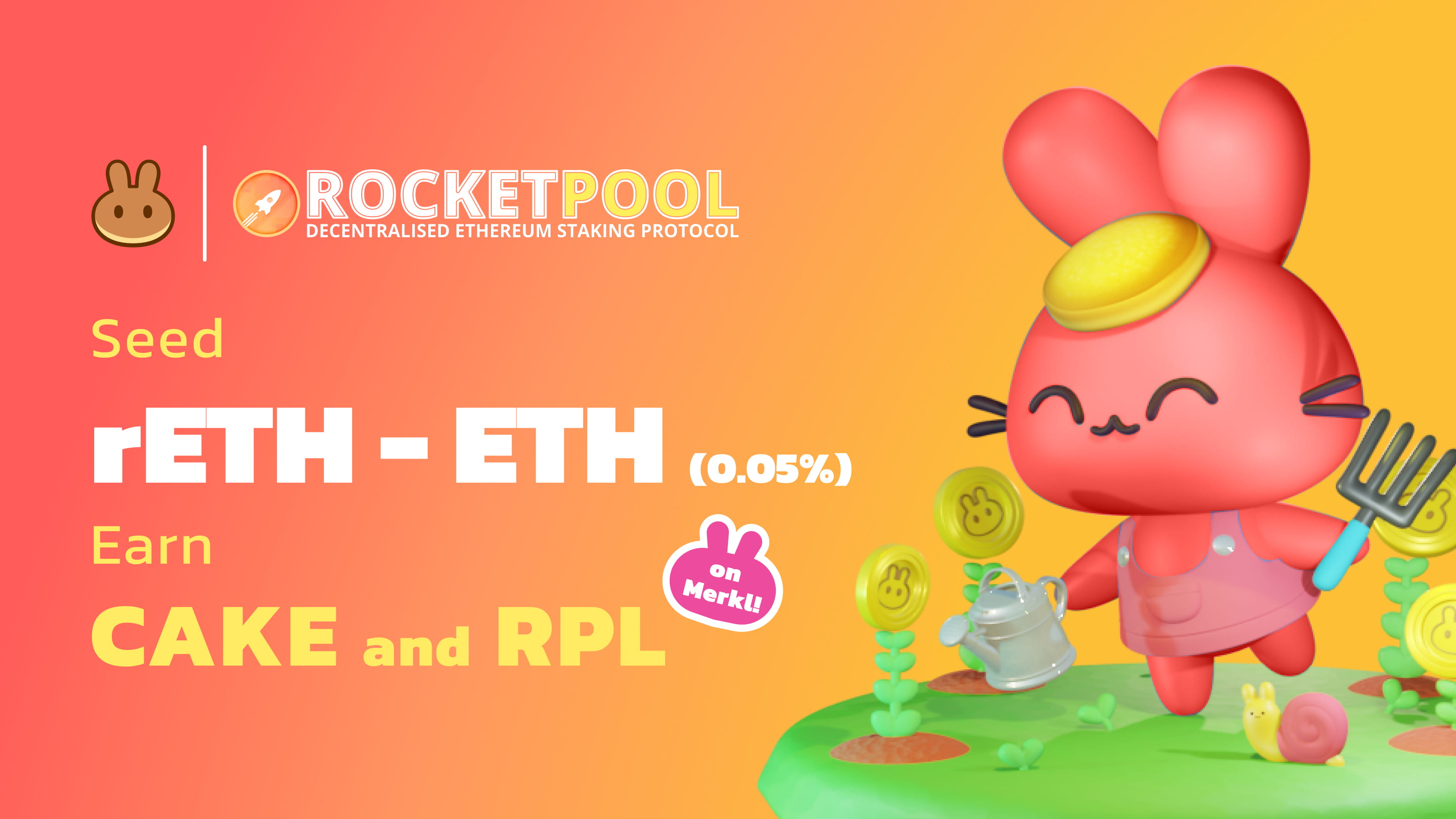 📢 rETH-ETH (0.05%) LPers, we’re migrating incentives to Mer | PancakeSwap on Binance Square