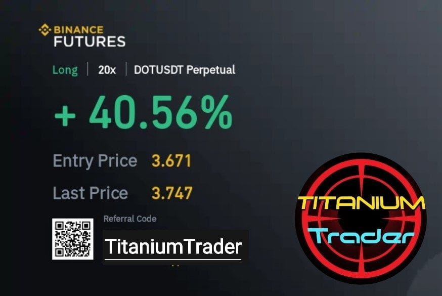Long DOT below 3.7 | TitaniumTrader on Binance Square