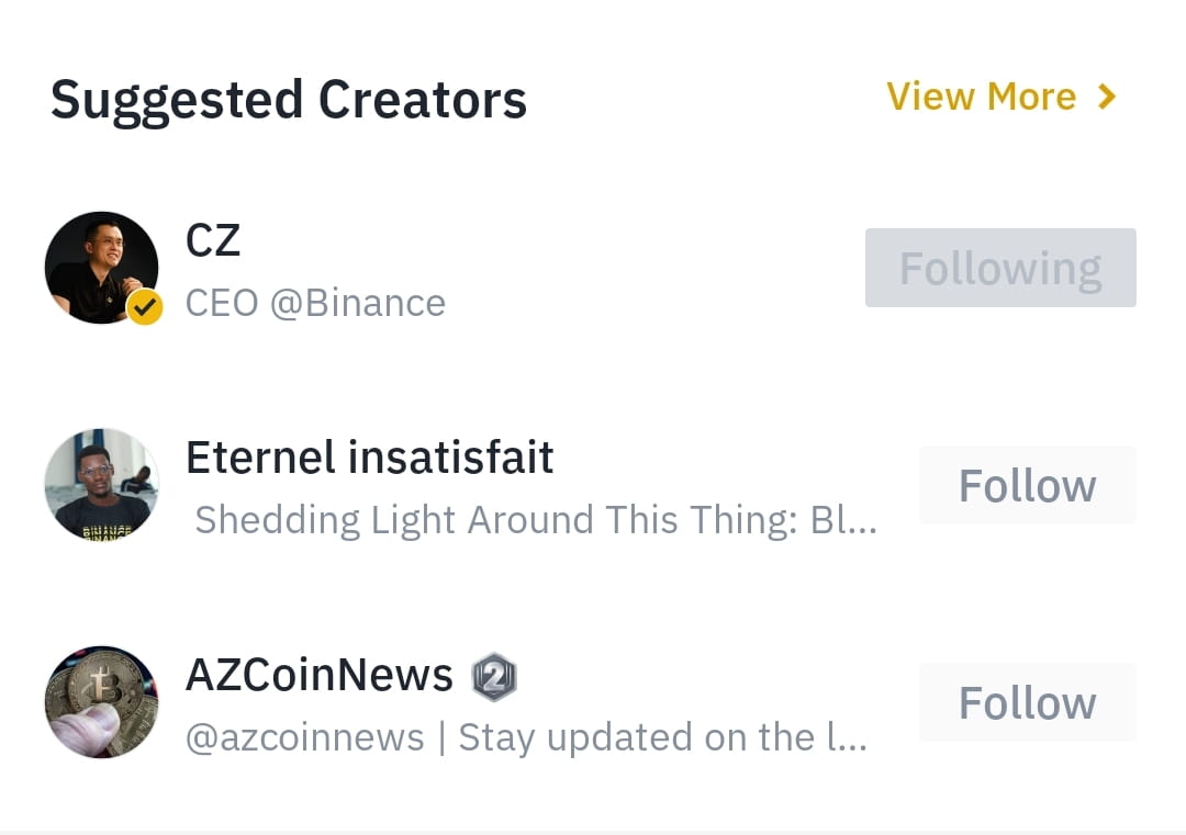 Wow CEO of Binance CZ suggested Creator On Binance Square 🤗 | Kasonso-Cryptography on Binance Square