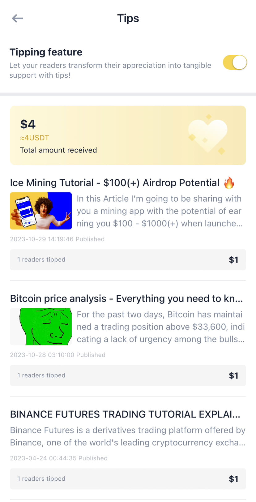 Hello Binance Square, So far! We have been able to receive $ | X mucaN on Binance Square