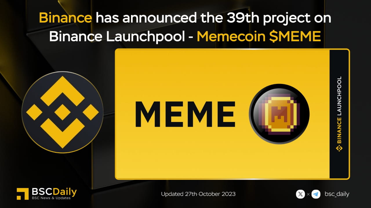 Binance anuncia novo projeto Launchpool: O que é Memecoin (MEME ...