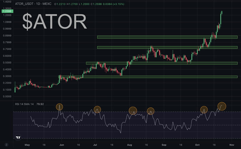 The $ATOR approach that has made 20X for me over the last si | Bitcoin ...