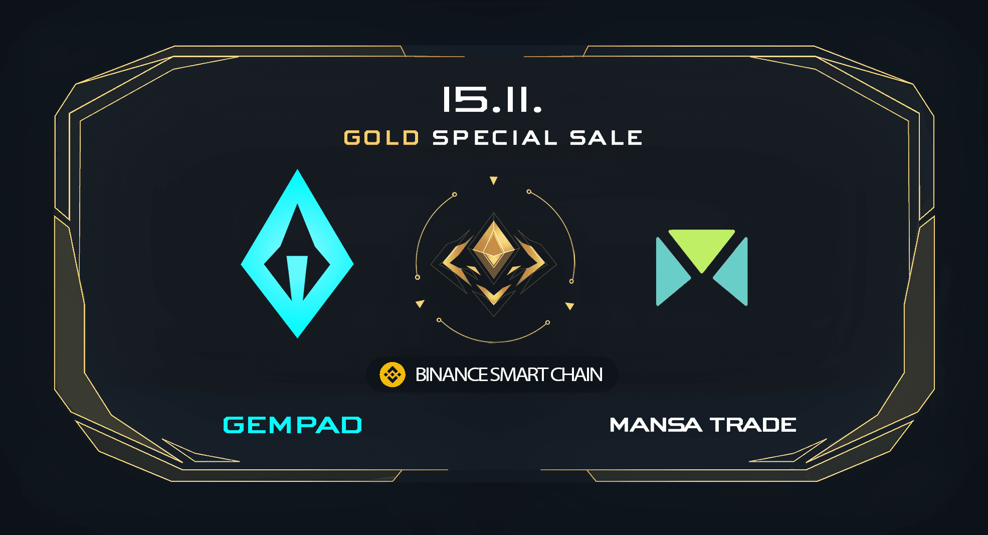 💎 MANSA TRADE SPECIAL SALE ANNOUNCEMENT 💎 🟡 GOLD TIER | GemPad on Binance Square