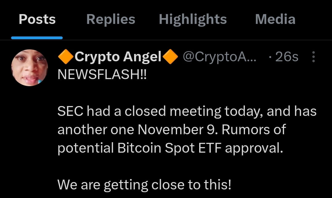 NEWSFLASH!! SEC had a closed meeting today, and has another | Crypto_Angel on Binance Square
