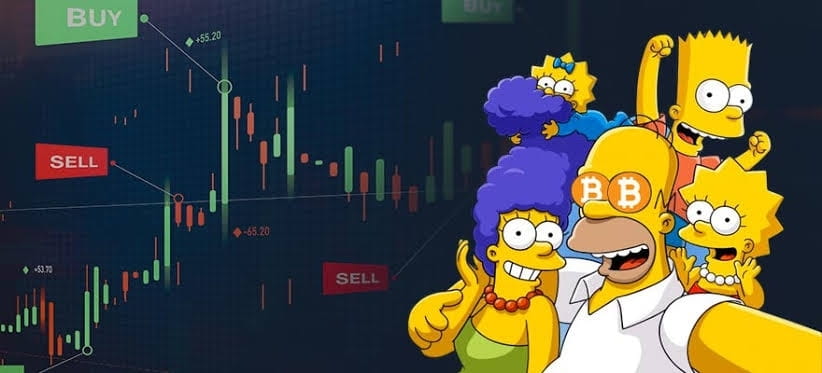 😱👀 Crypto and NFT episode of The Simpsons with prophecies: | Crypto ...
