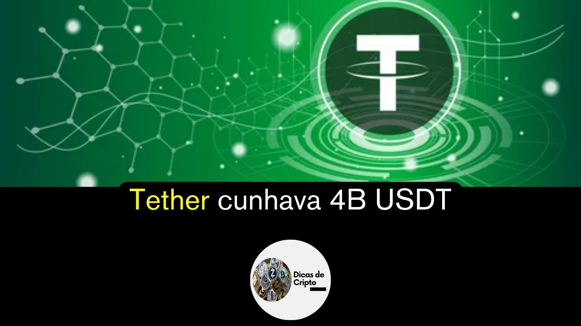 Tether mined 4 billion USDT last month, representing nearly | Dicas de Cripto on Binance Square