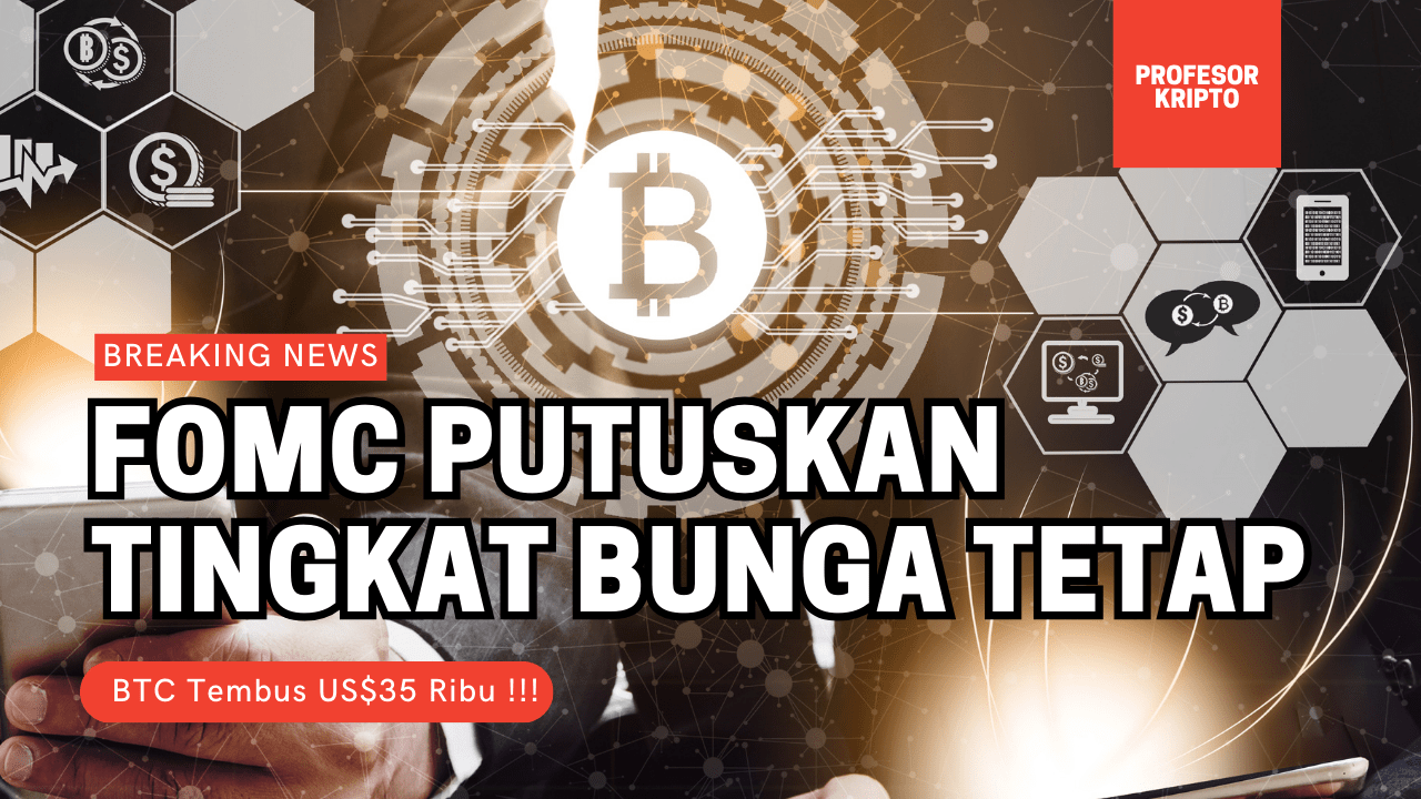 FOMC Decides Fixed Interest Rate, BTC Reaches US$35 Thousand!!! | Crypto Exist on Binance Square