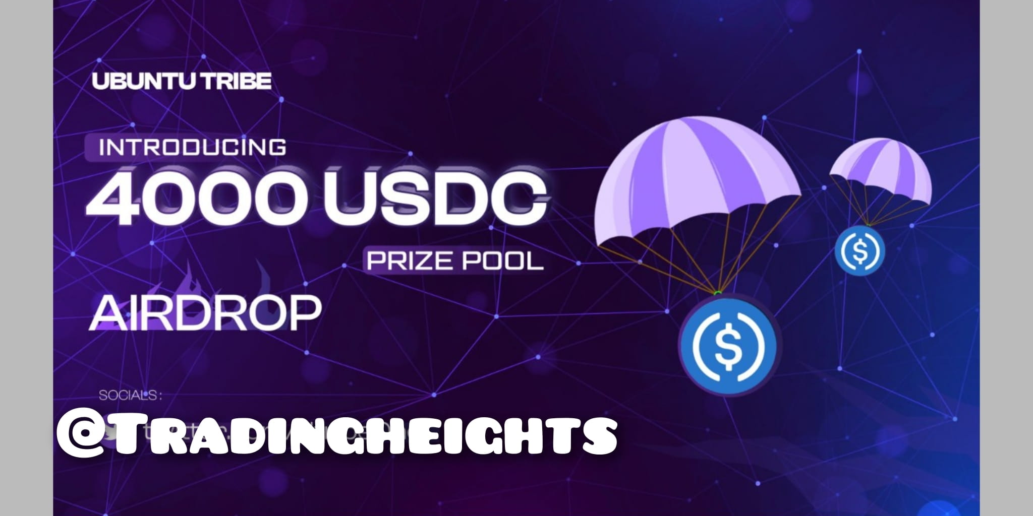 🚨 Free Airdrop (ahead) Alert: Ubuntu Tribe (USDC) 🔥 Prize | Trading ...