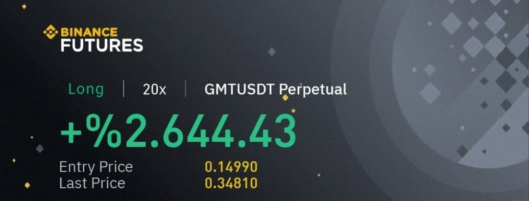 An example of a successfully completed transaction on Binanc ...