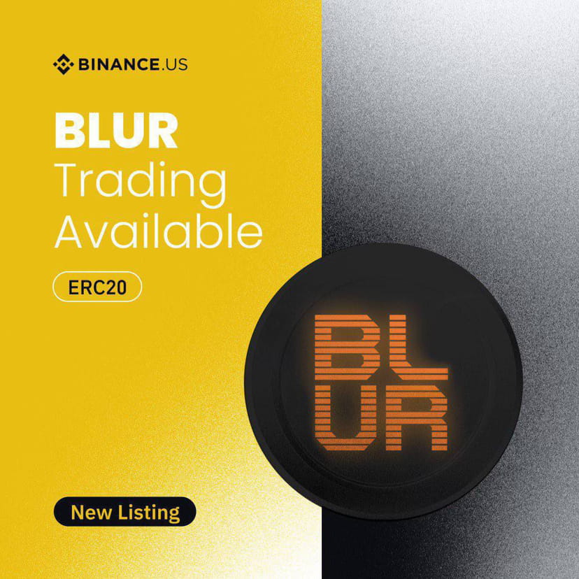 Binance will list Blur (BLUR) Spot: On 11-24-2023 at 09:00 | cryptoQMNZROS on Binance Square