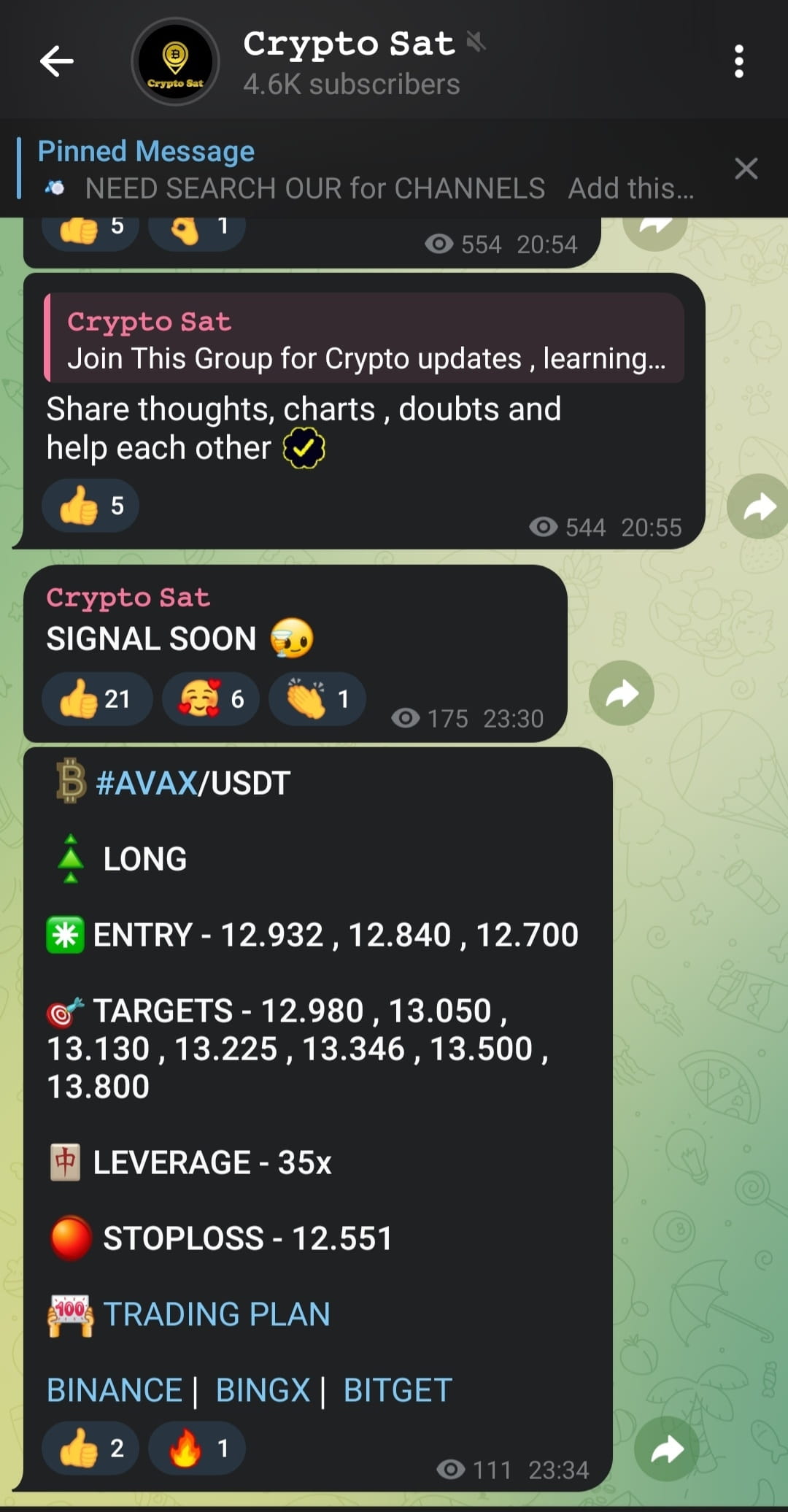 💰#AVAX/USDT 🔼 LONG ️ ENTRY - 12.932 , 12.840 , 12.700 | Crypto Sat on Binance Square