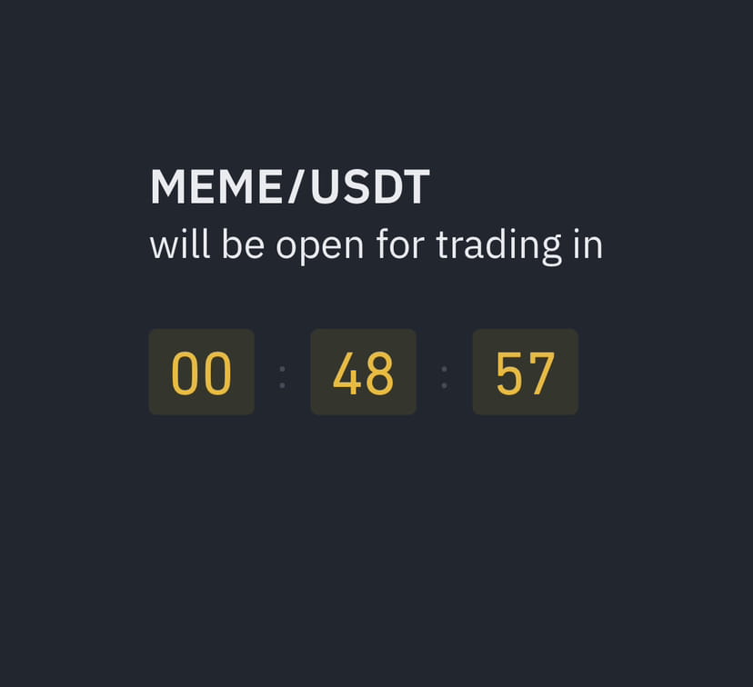 Tick Tok Tick Tok Tick Tok 💰 $MEME #Binance | Aman Sai на Binance Square