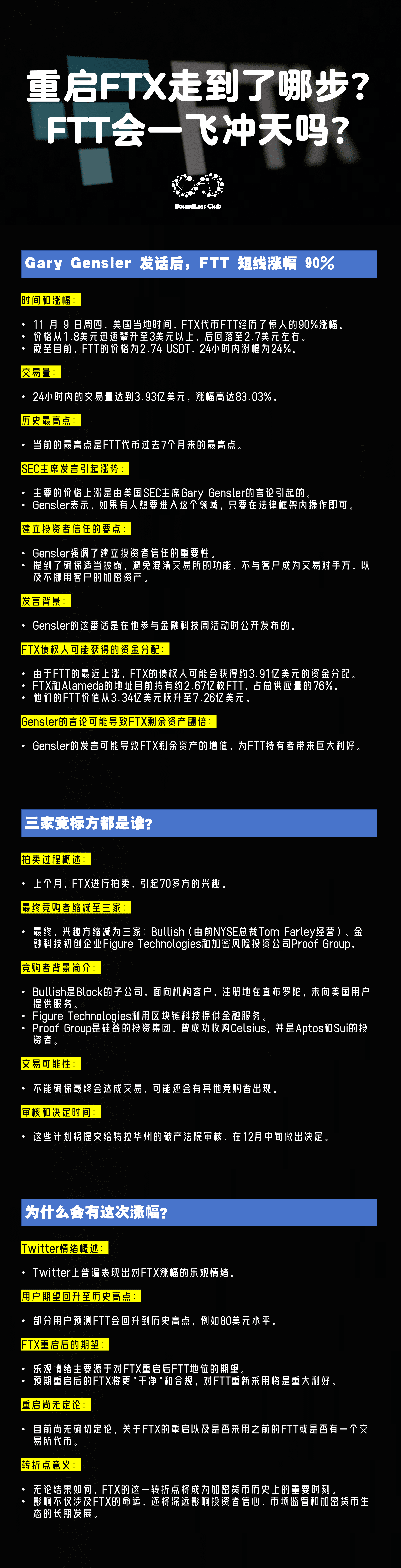 [Club Without Borders: FTX Restarts] The possibility of the | 无界俱乐部 on Binance Square