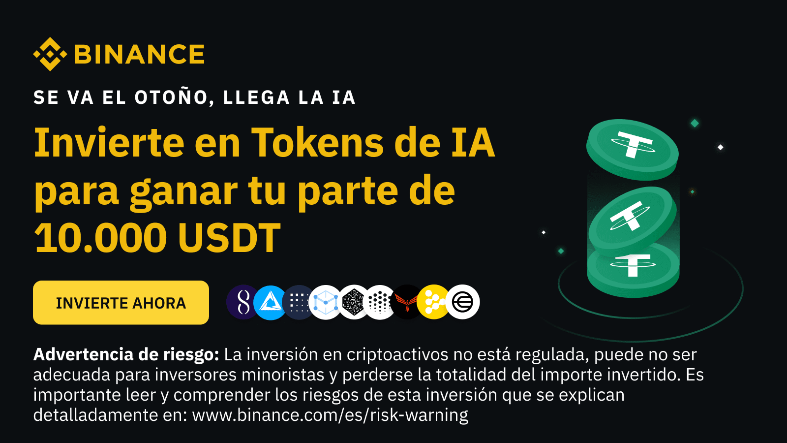 Ya puedes invertir en Tokens de IA desde #Binance para ganar | Binance ...