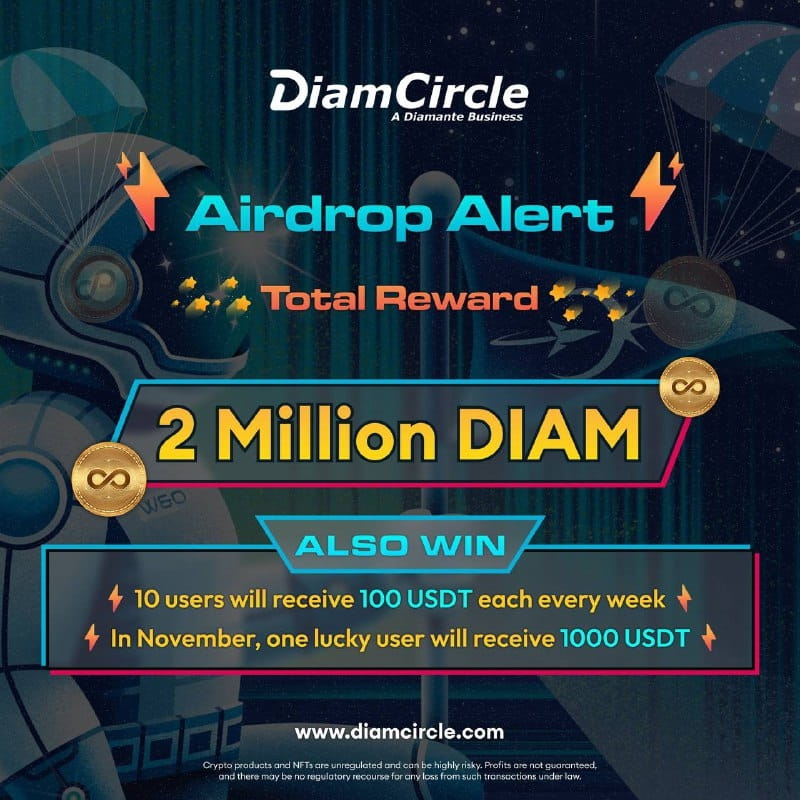 🌟 Free New DIAM Coin Airdrop Alert! 🚀 Here's your chance | CryptoBuzzz ...
